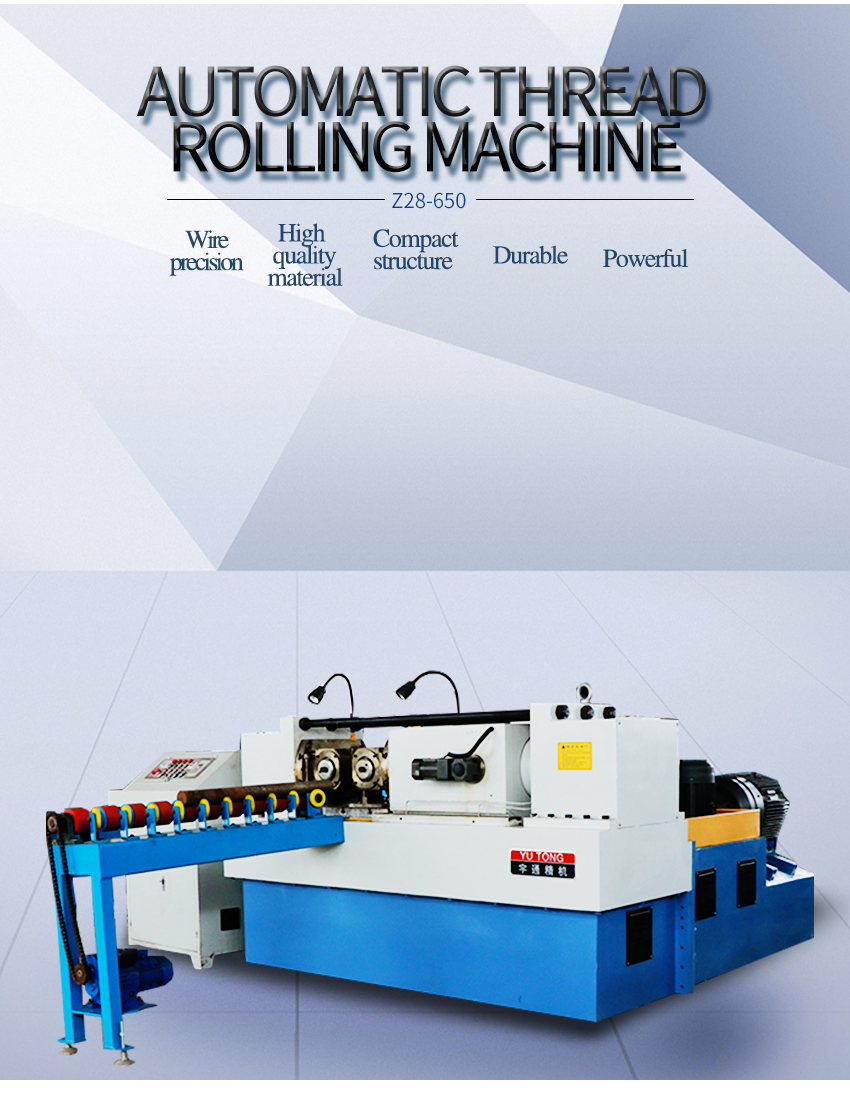 Thread rolling machine two-axis rolling machine precision ball screw ...