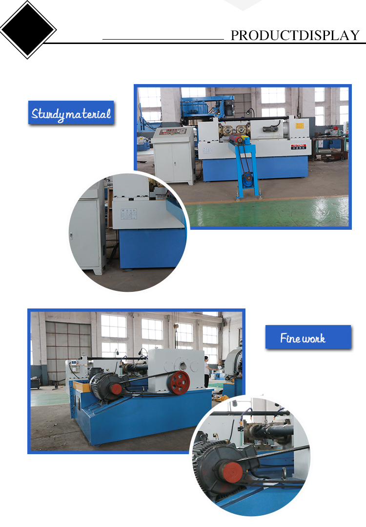 Hydraulic automatic intelligent thread rolling machine China factory ...